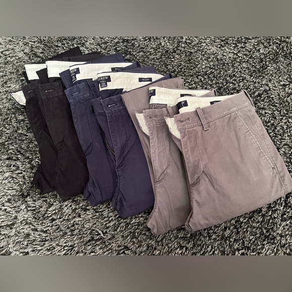 J. Crew | Pants | Six Pairs Of J Crew Chinos | Poshmark